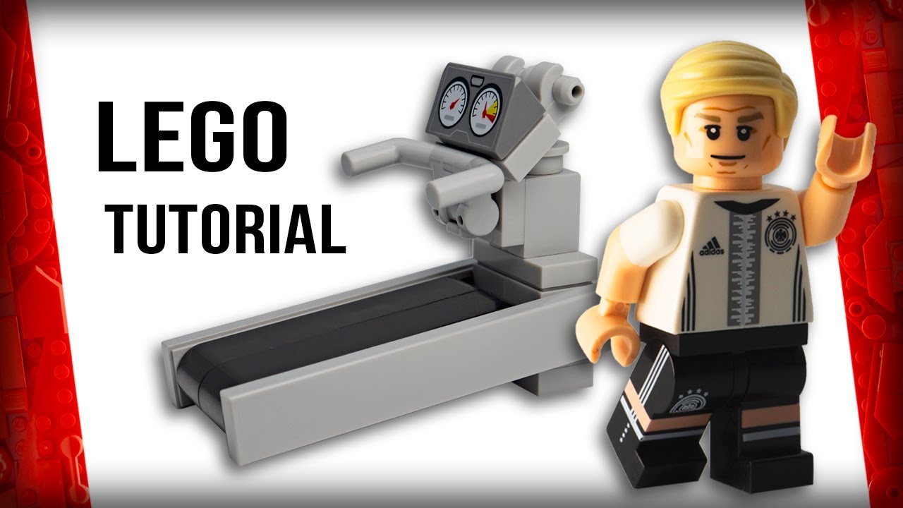 Let your minifigs run – LEGO treadmill Tutorial + instructions - YouTube