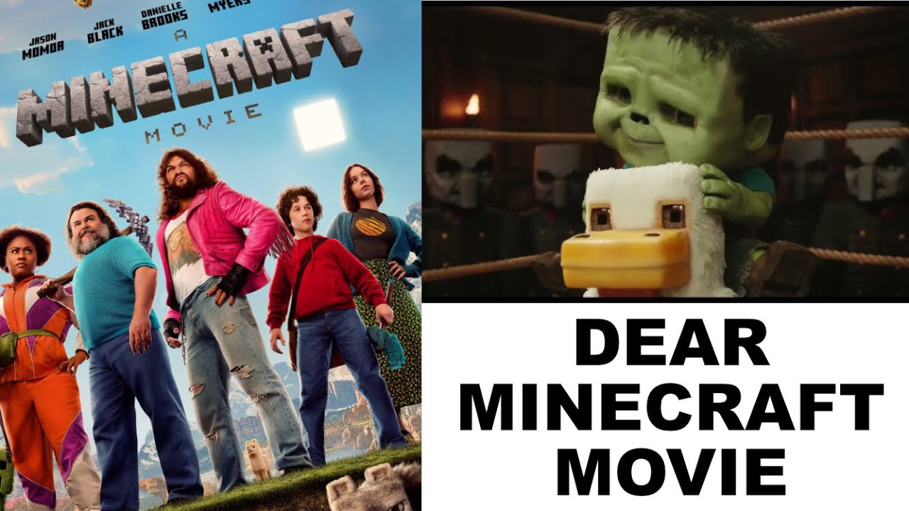 DEAR MINECRAFT MOVIE - YouTube