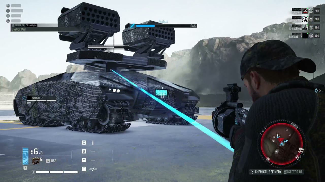 Ghost Recon Breakpoint raid, Baal kill with Grenade Launchers only ...