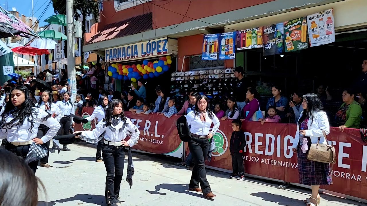 Desfile en la Feria de Soloma - En San Pedro Soloma 2024 - YouTube