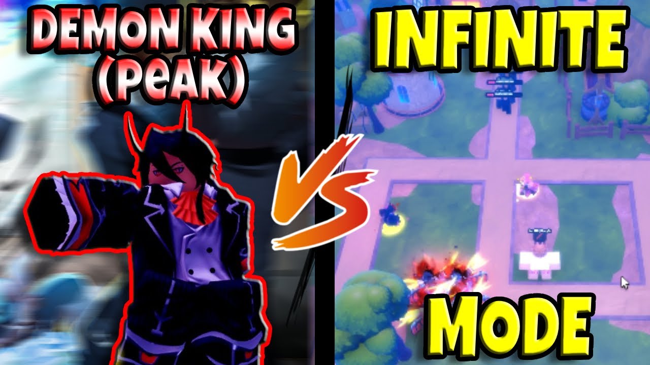 How Far Can Demon King (Peak) Go in Infinite Mode? | Anime Defenders ...
