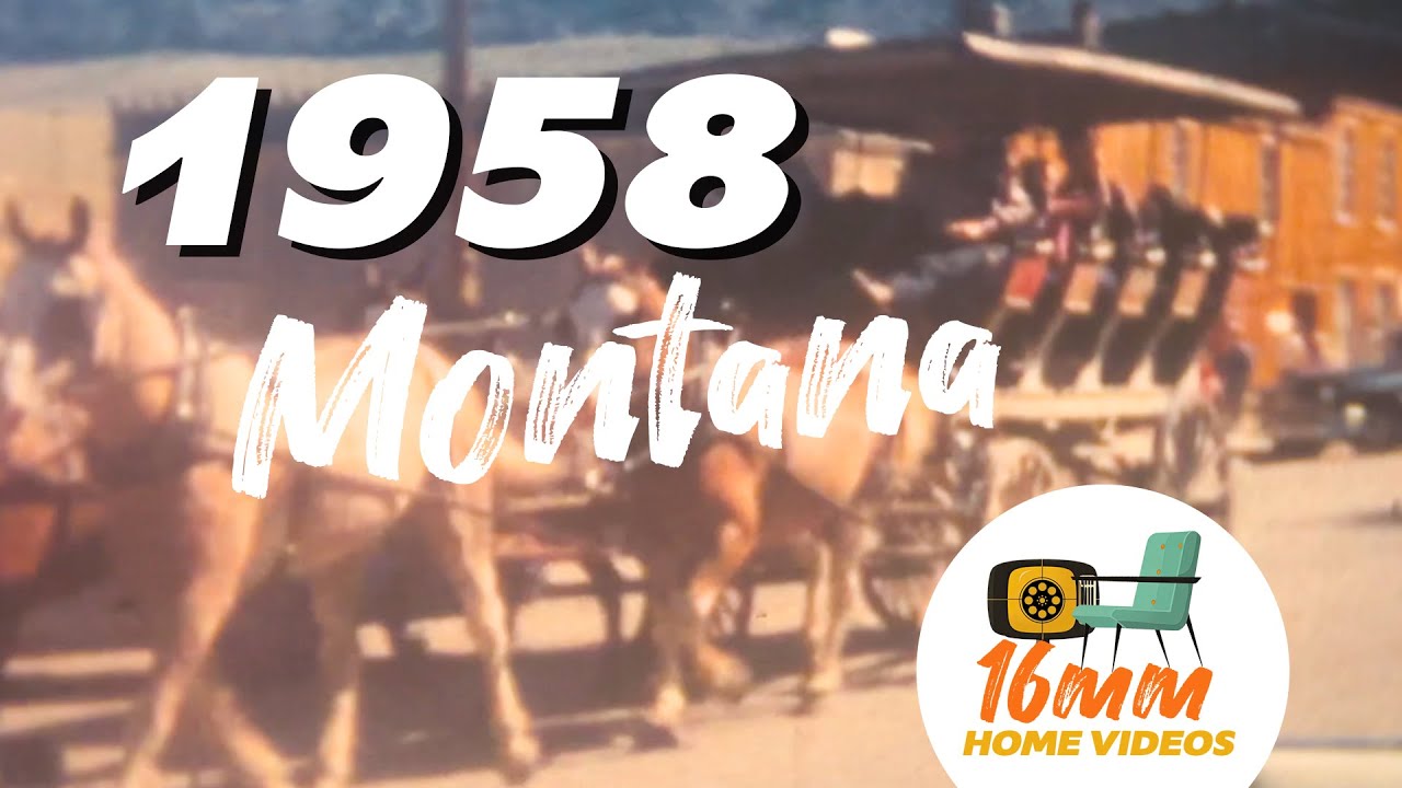 Montana 1958 - 16mm COLOR Film - YouTube