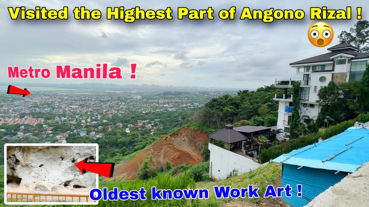 Visited the Highest Part and Oldest known Work Art in Angono ...