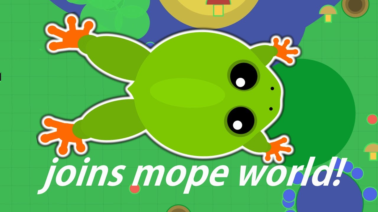 MOPE.IO // FROG JOINS MOPE WORLD // NEW ANIMAL // TEASER #16 - YouTube