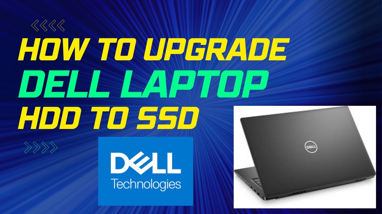 How to upgrade Dell laptop Hdd to Ssd - YouTube