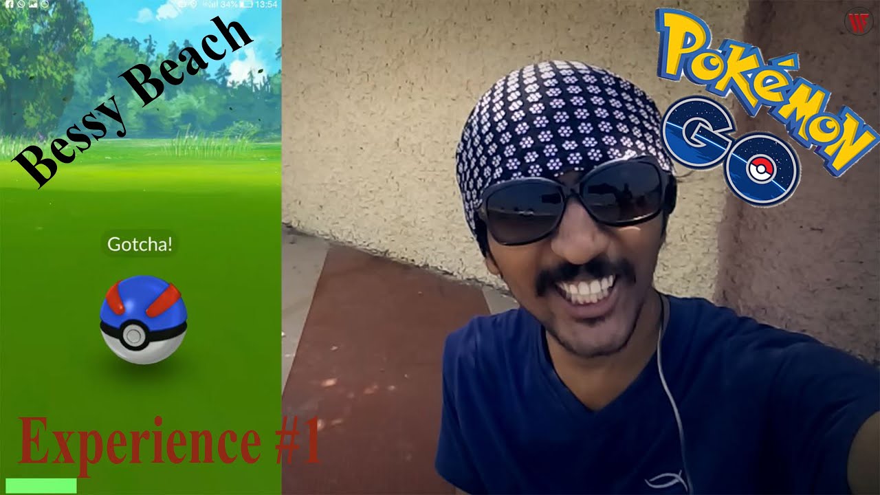 Pokemon GO! - Bessy Beach Chennai - Experience #1 - YouTube