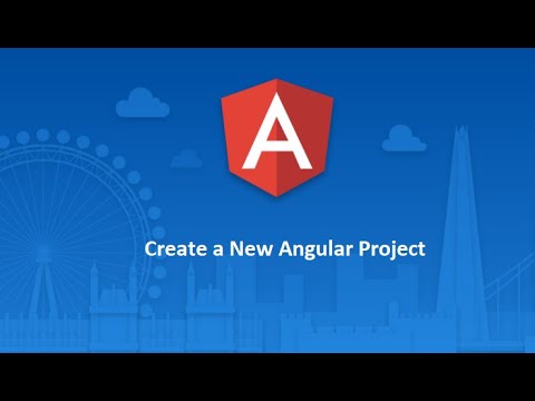 Create a New Angular Project 1 - YouTube