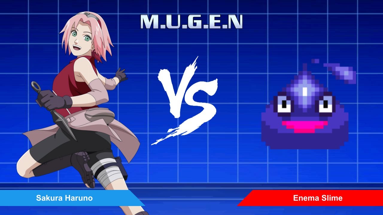 M.U.G.E.N - Sakura Haruno (HD) vs. Enema Slime - YouTube