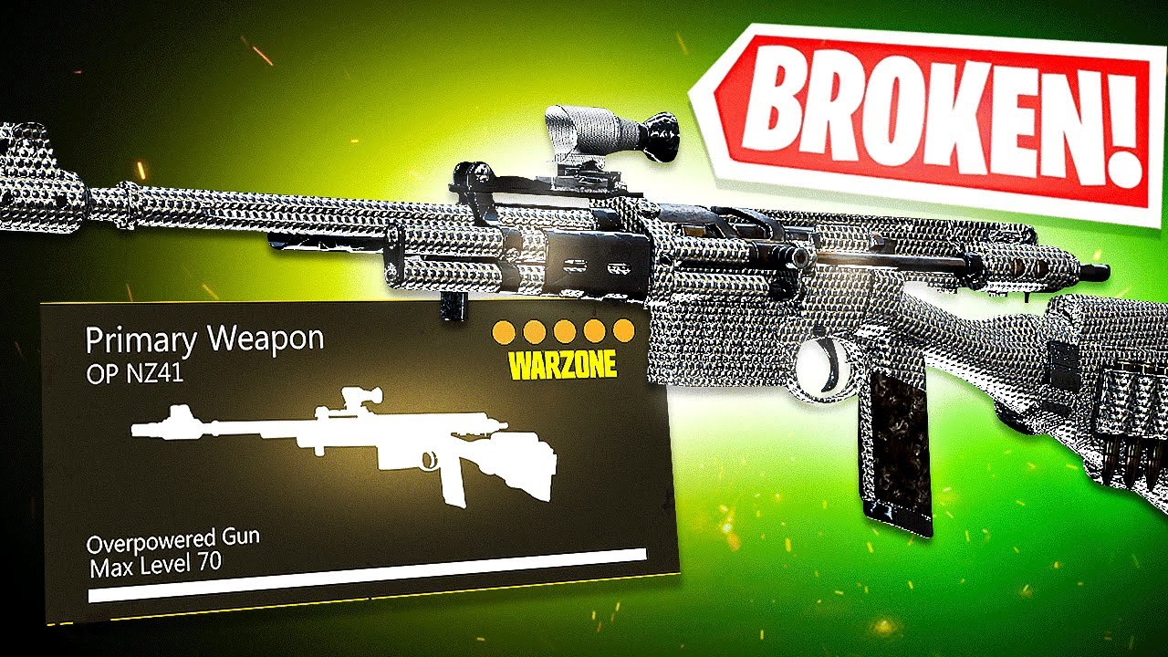 31 KILLS wth NO RECOIL NZ41 in WARZONE! Best NZ41 Class Setup After ...