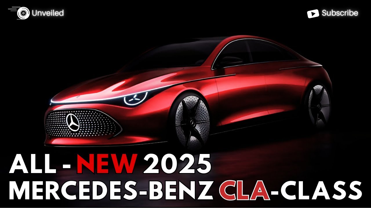 2025 Mercedes Benz CLA Class Concept Unveiled : The Long-Range EV ...