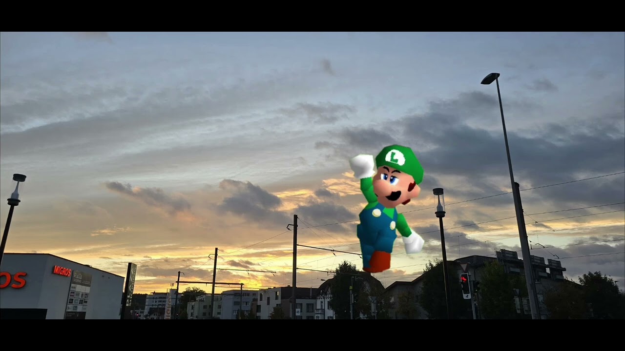 Maestro Luigi Musics Sunset Shopping Plaza (Mario Golf Lakitu Valley ...