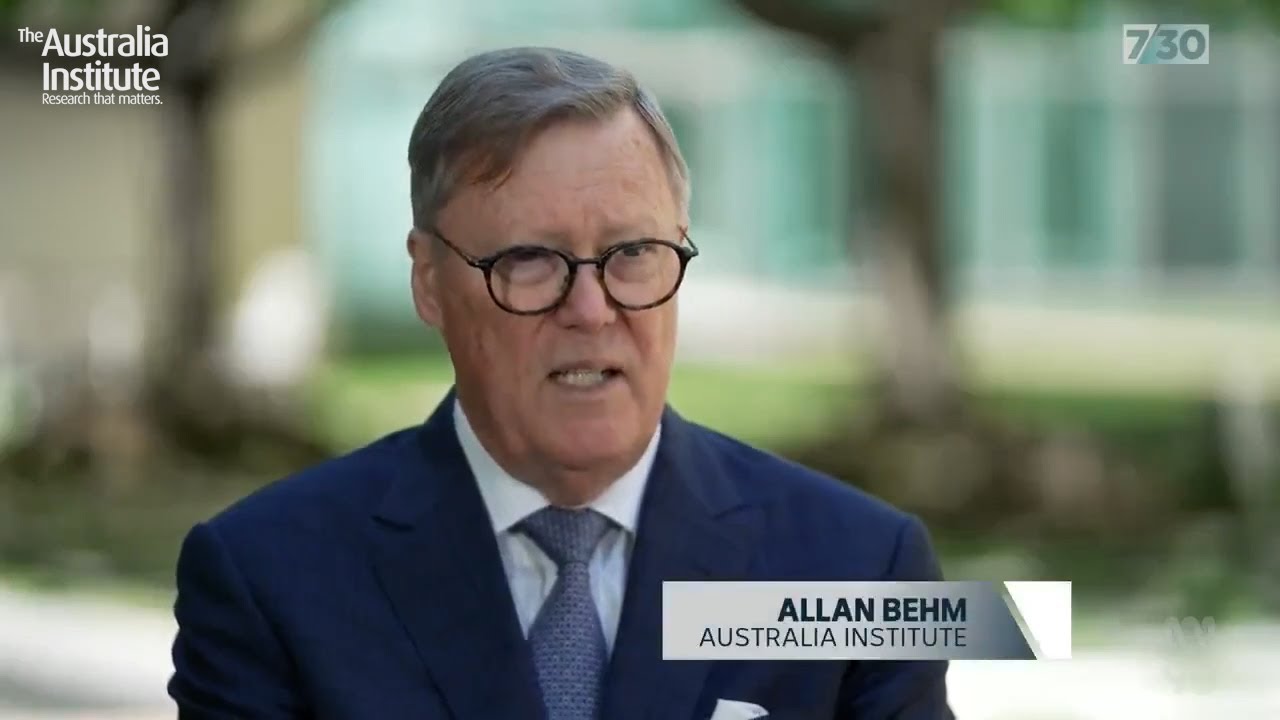 Fresh Start in Australia-Pacific Relations | Allan Behm on ABC 7.30 ...