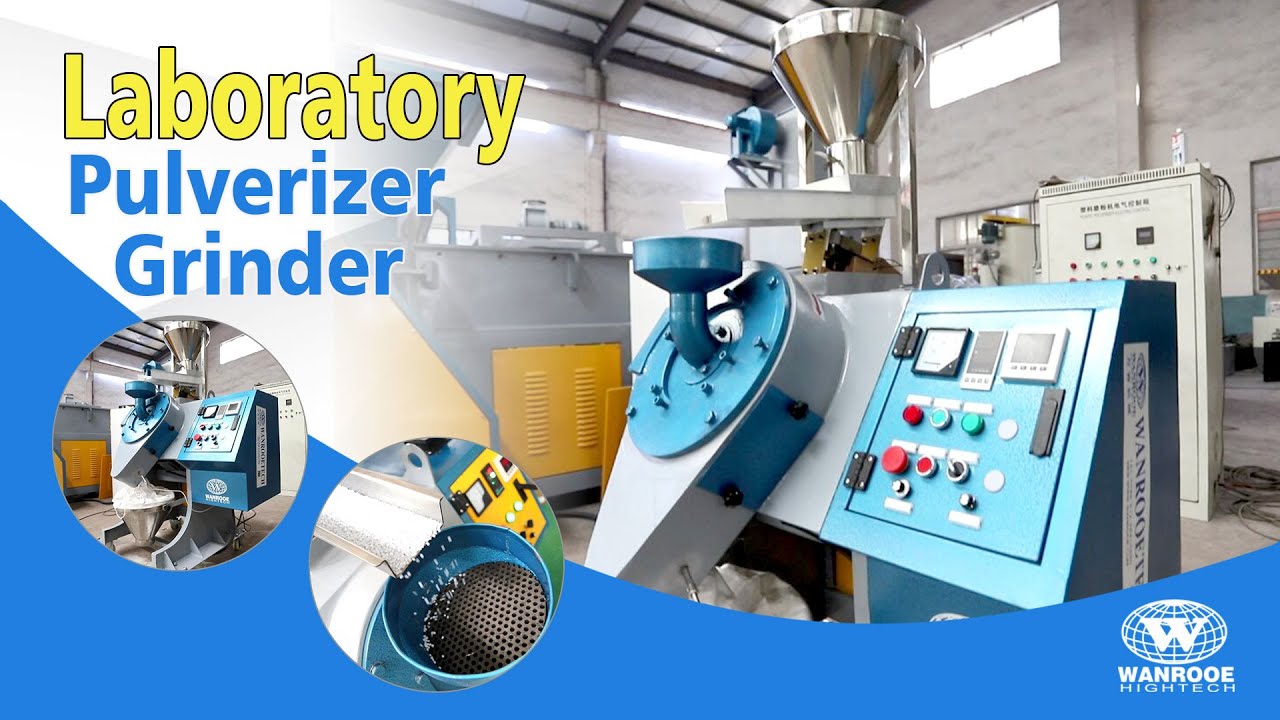 Lab/Laboratory Pulverizer PET Milling Machine PET-C Grinder Plastic ...