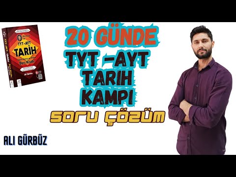 5.Gün | İslam Medeniyetinin Doğuşu | Soru Çözüm |  TYT-AYT Tarih Kampı - Ali Gürbüz