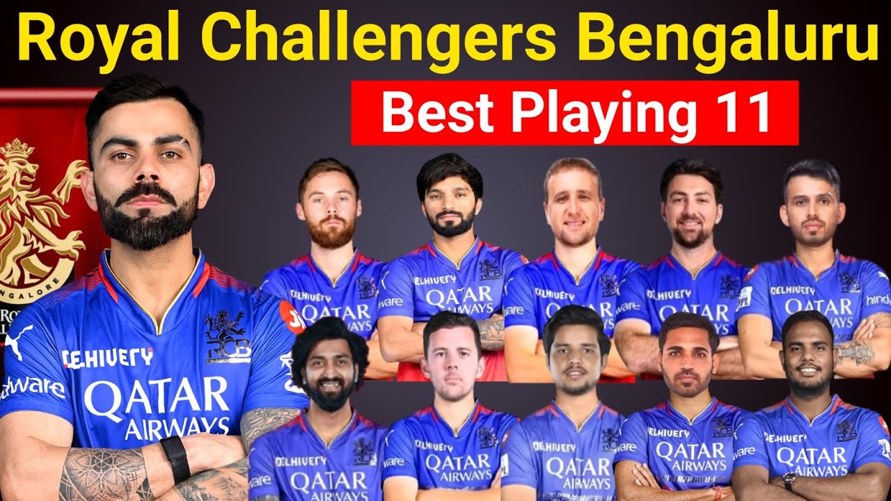 IPL 2025 | RCB Playing 11 | Royal Challengers Bengaluru Playing 11 IPL ...