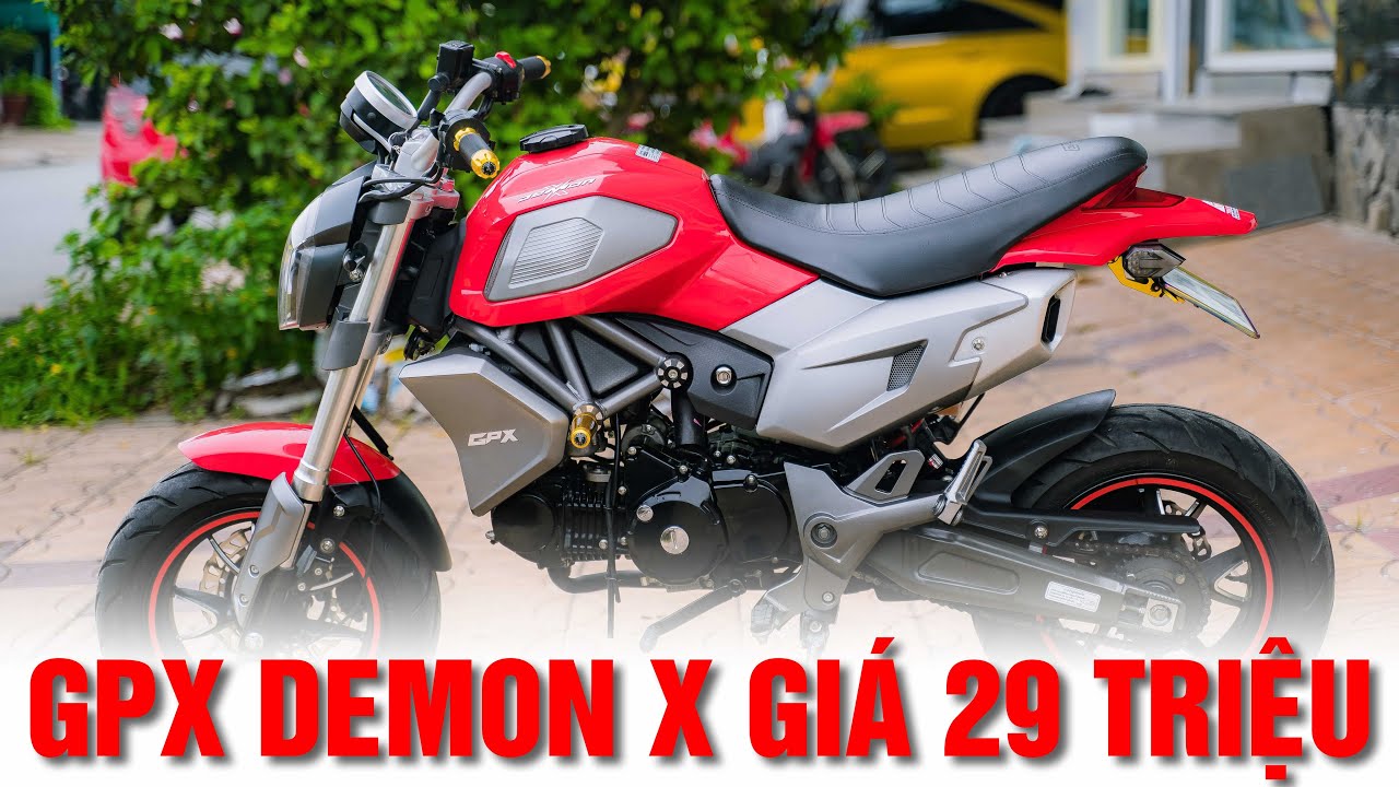 GPX DEMON X 2019 CHỈ 29 TRIỆU TẠI - TRUNG TÂM XE MÁY THÀNH TÂM - YouTube