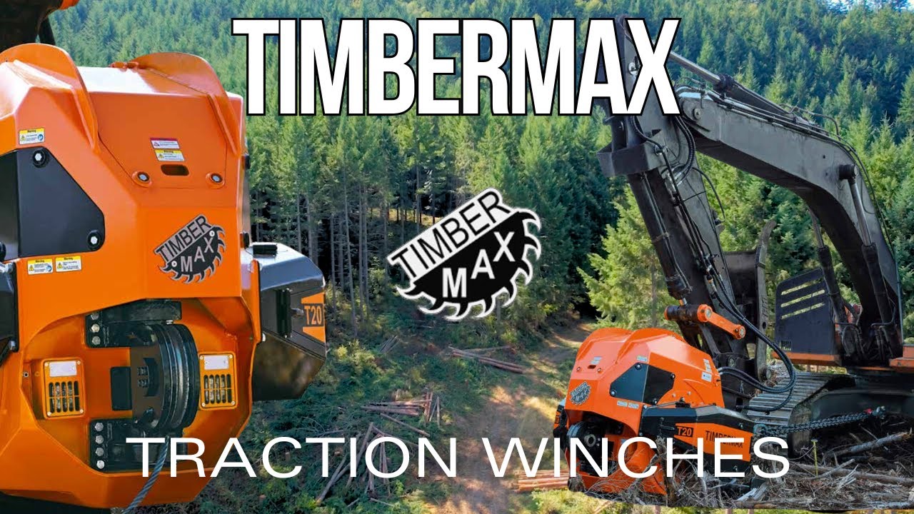 Traction Winches by Timbermax: DEMO International 2024 - YouTube