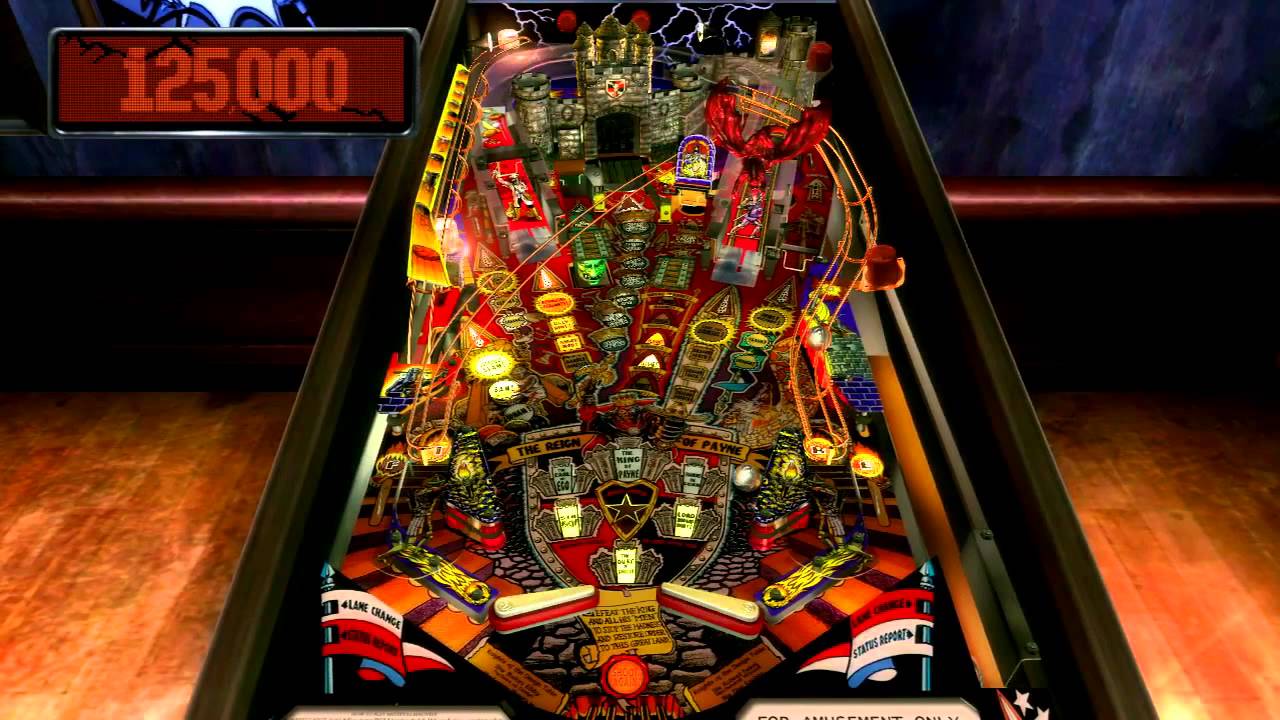 The Pinball Arcade - Medieval Madness - PS3 - 8.5B+ points - YouTube