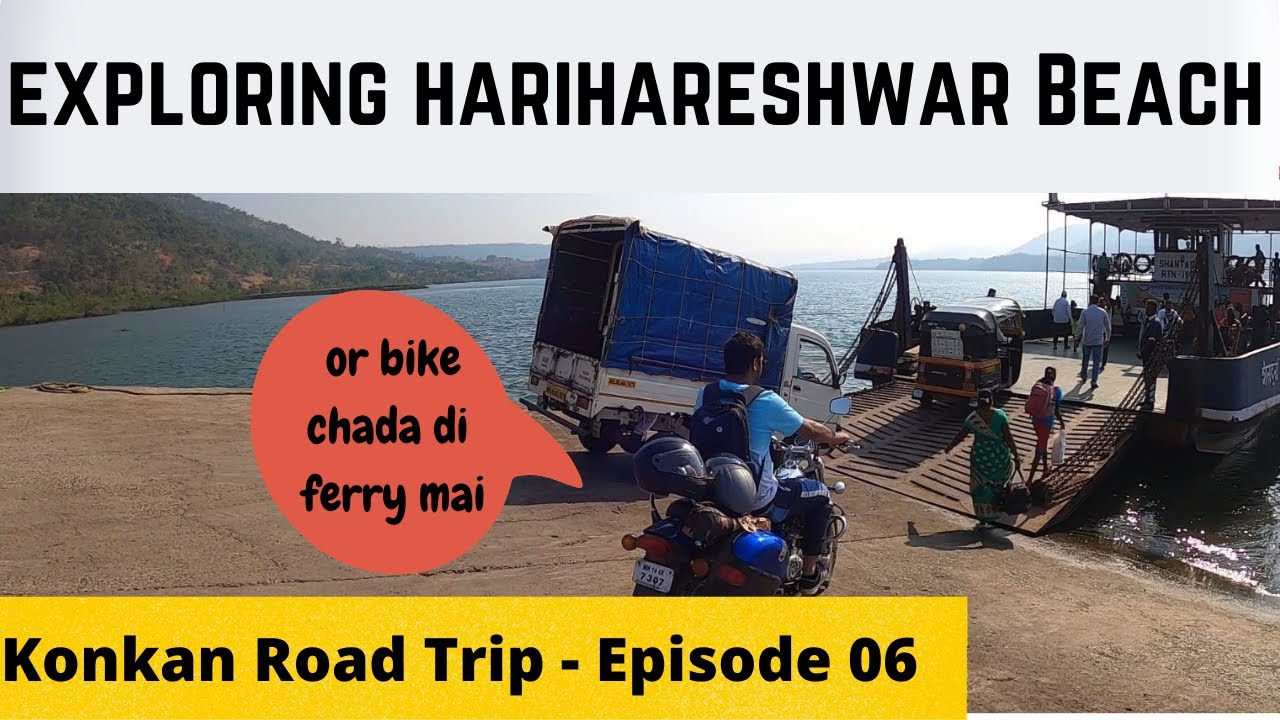 Konkan Road Trip Part 6 - Exploring Harihareshwar Beach, Bankot Fort ...