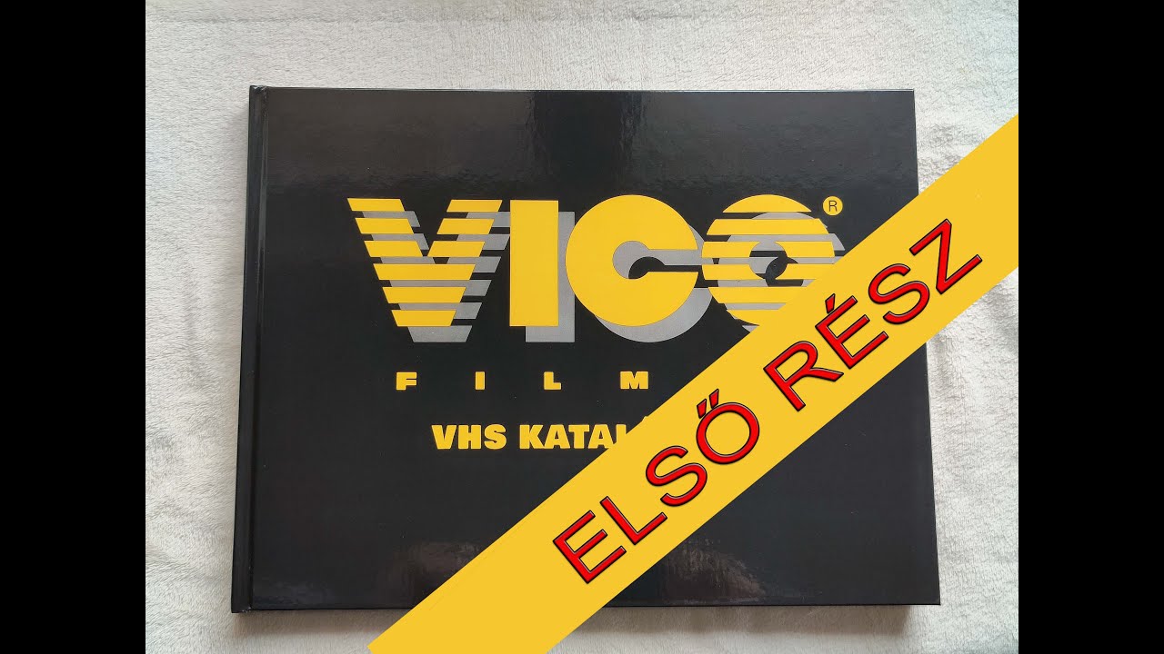 Vico VHS katalógus első rész. - VHS catalogue part one. - YouTube