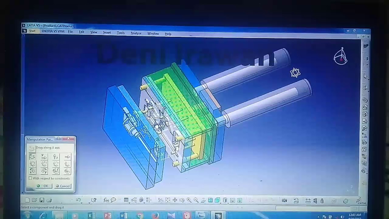 Injection molding (cetakan injeksi) - YouTube