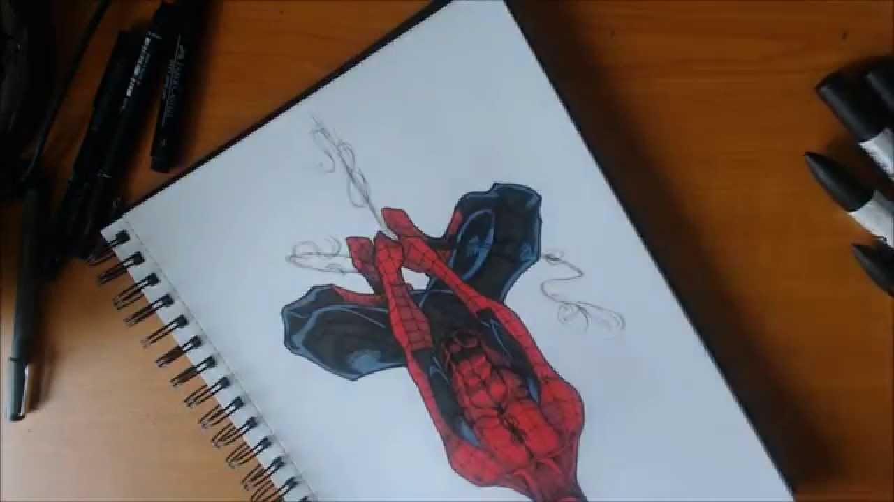 Speed Drawing - Spider man - YouTube