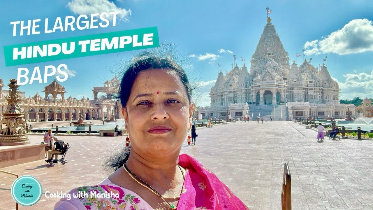 The largest Hindu temple in USA - BAPS Swaminarayan mandir | Akshardham ...