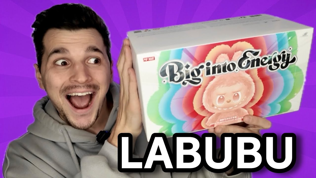 LABUBU ⚡️ BIG INTO ENERGY 〠 UNBOXING - YouTube