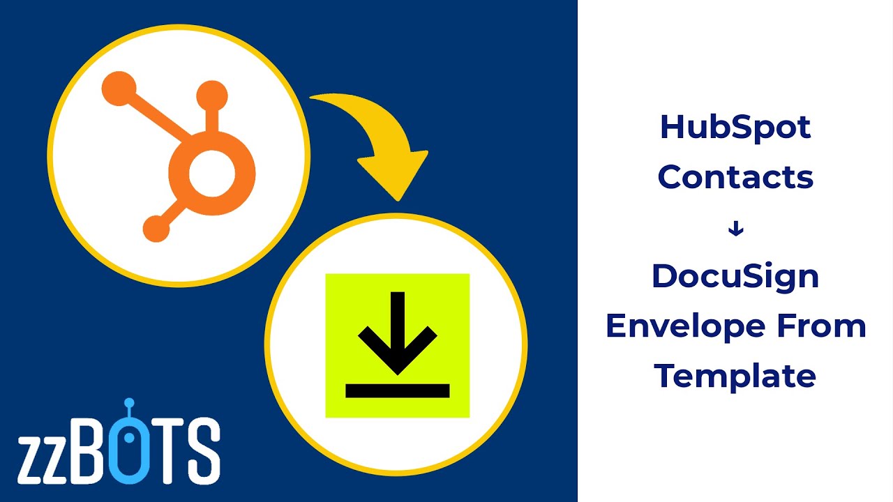 How to Sync HubSpot contacts over to DocuSign envelope from template ...