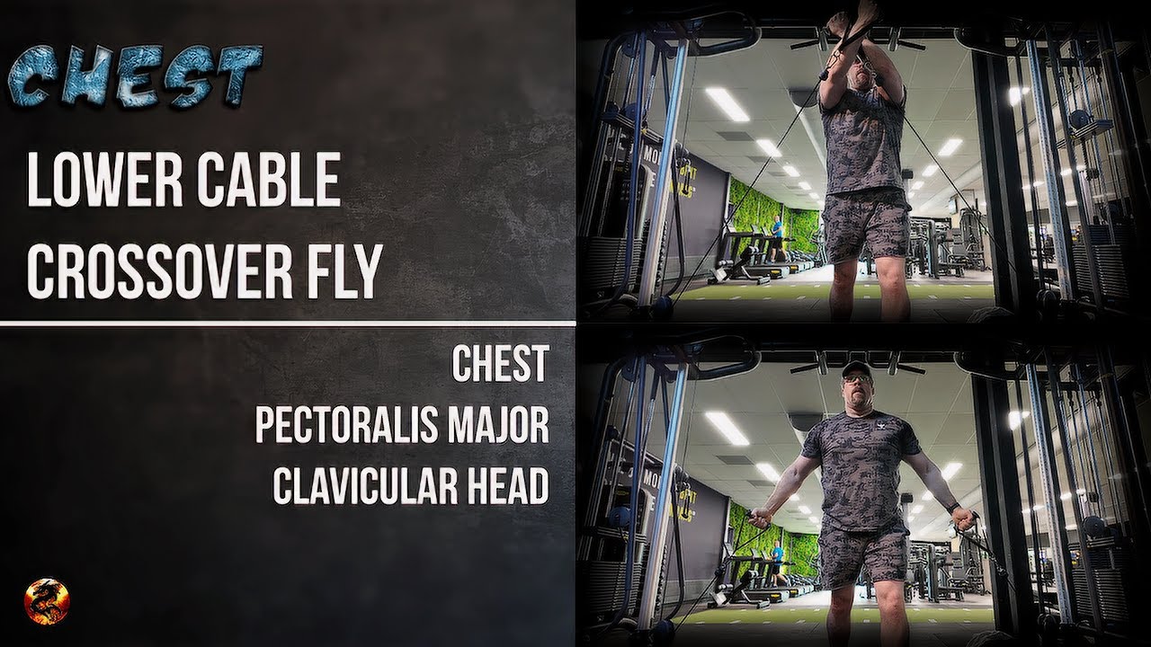 Chest - Lower Cable Crossover Fly - YouTube