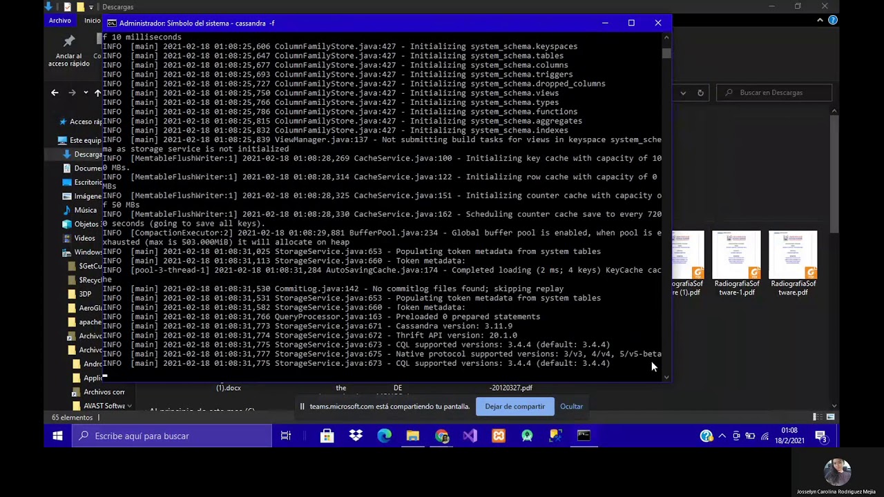 Descarga, instalacion y configuracion de Cassandra - YouTube