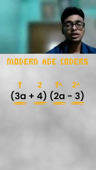 Easy Guide to Multiply Two Expressions #modernagecoders #coding #maths #manas - YouTube