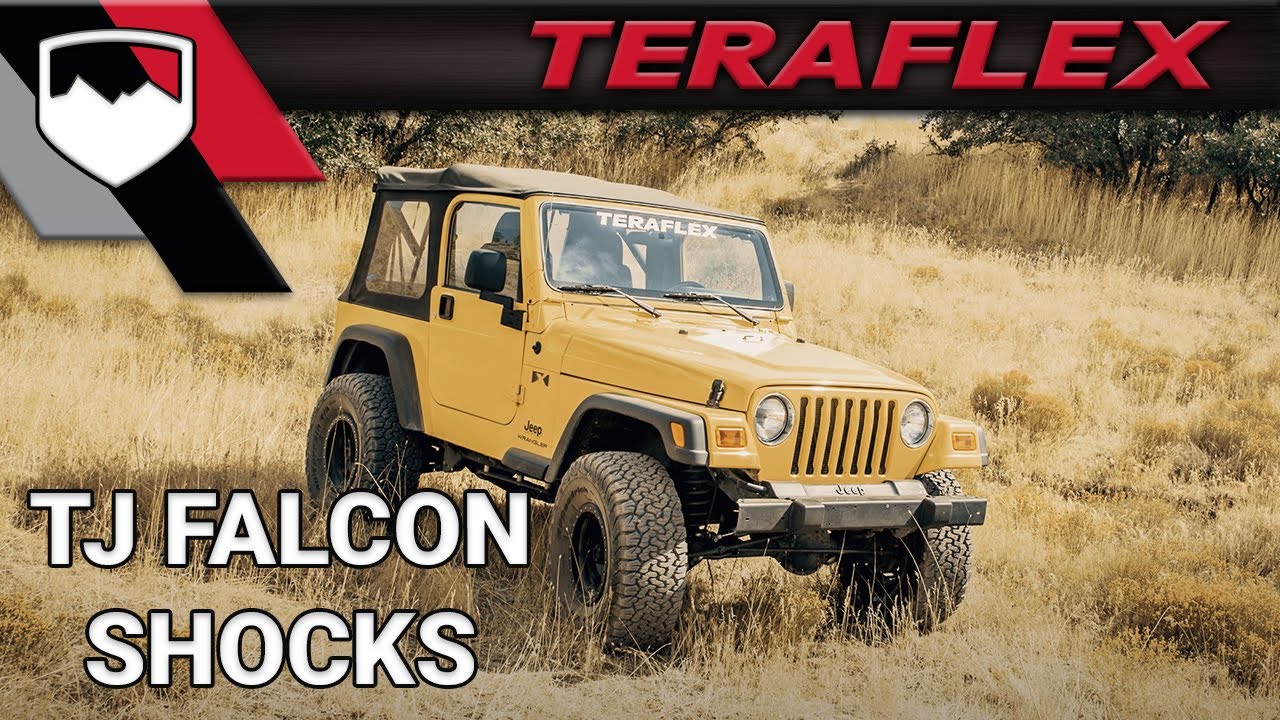 TeraFlex: Falcon TJ Series 3 Shocks - YouTube