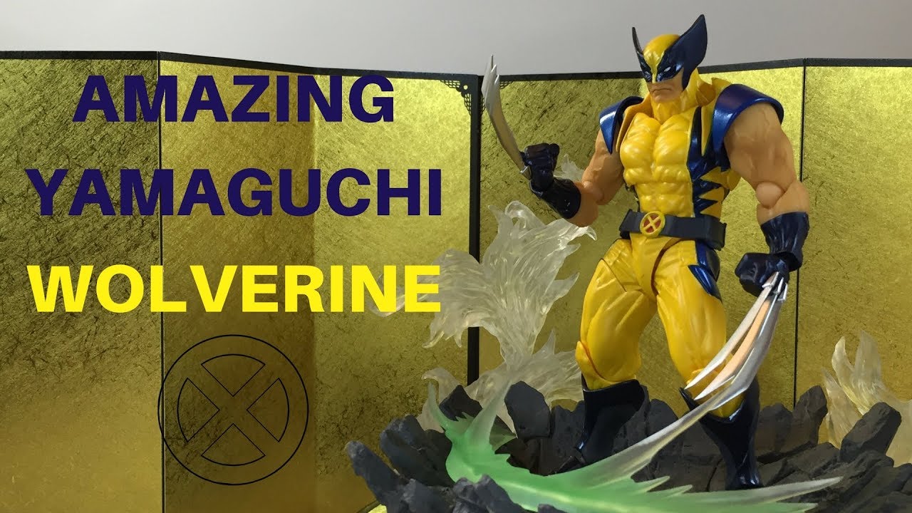 Amazing Yamaguchi 005 X-men Wolverine Action Figure review & Unboxing ...