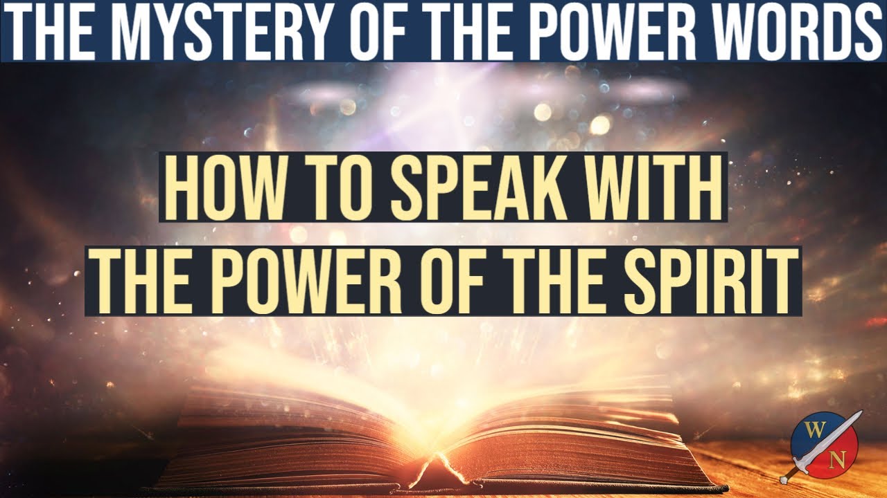 How to speak with the power of the Spirit - YouTube