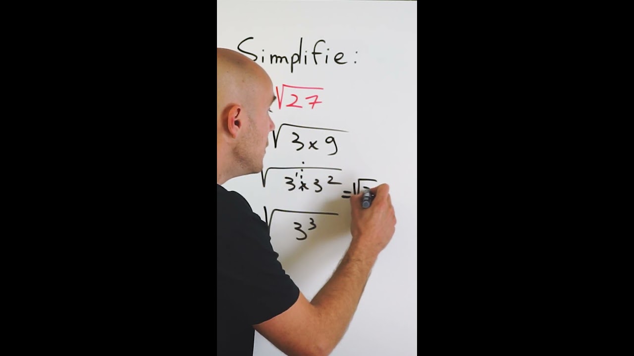 Simplifier Une Racine D un Cube YouTube Simplifier Une Racine D un Cube YouTube