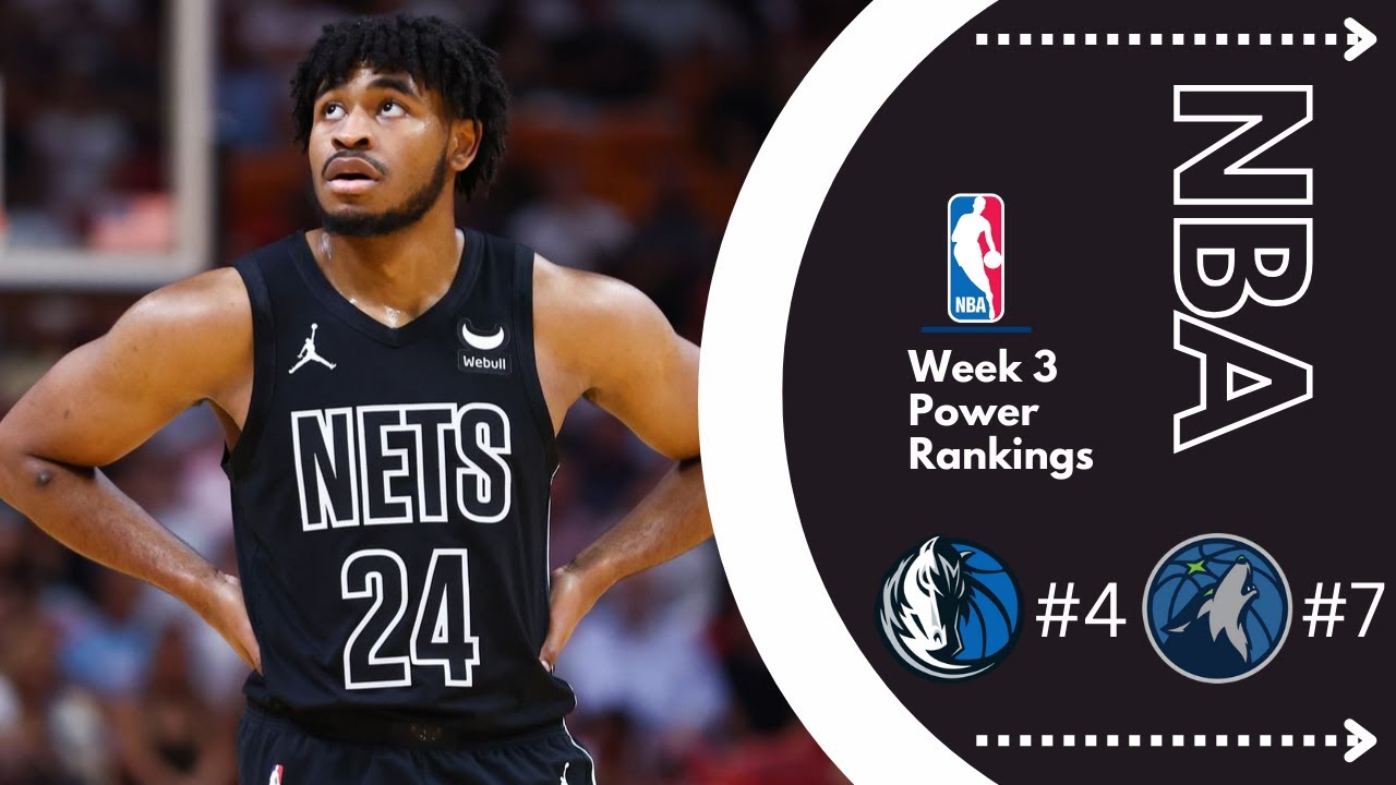 NBA Week 3 Power Rankings // 2023-24 - YouTube