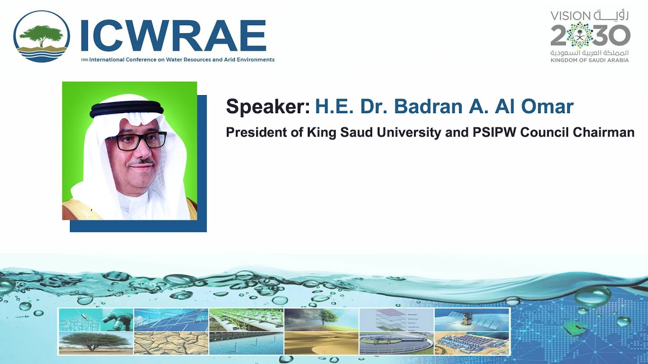 H.E. Dr. Badran A. Al Omar - YouTube
