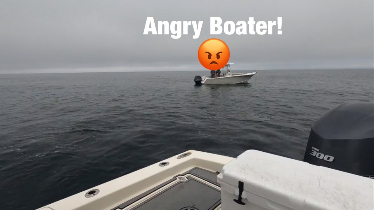 Angry Boater Wanted To Fight Us ( Throwing Weights And Lures At Us ...