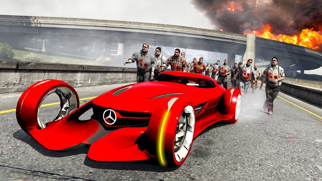 Collecting LUXURY CARS in a ZOMBIE Apocalypse! (GTA 5) - YouTube