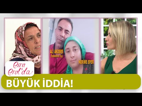 ''Eşim, oğlumun eski sevgilisiyle kaçtı!'' - Esra Erol'da 12 Kasım 2020