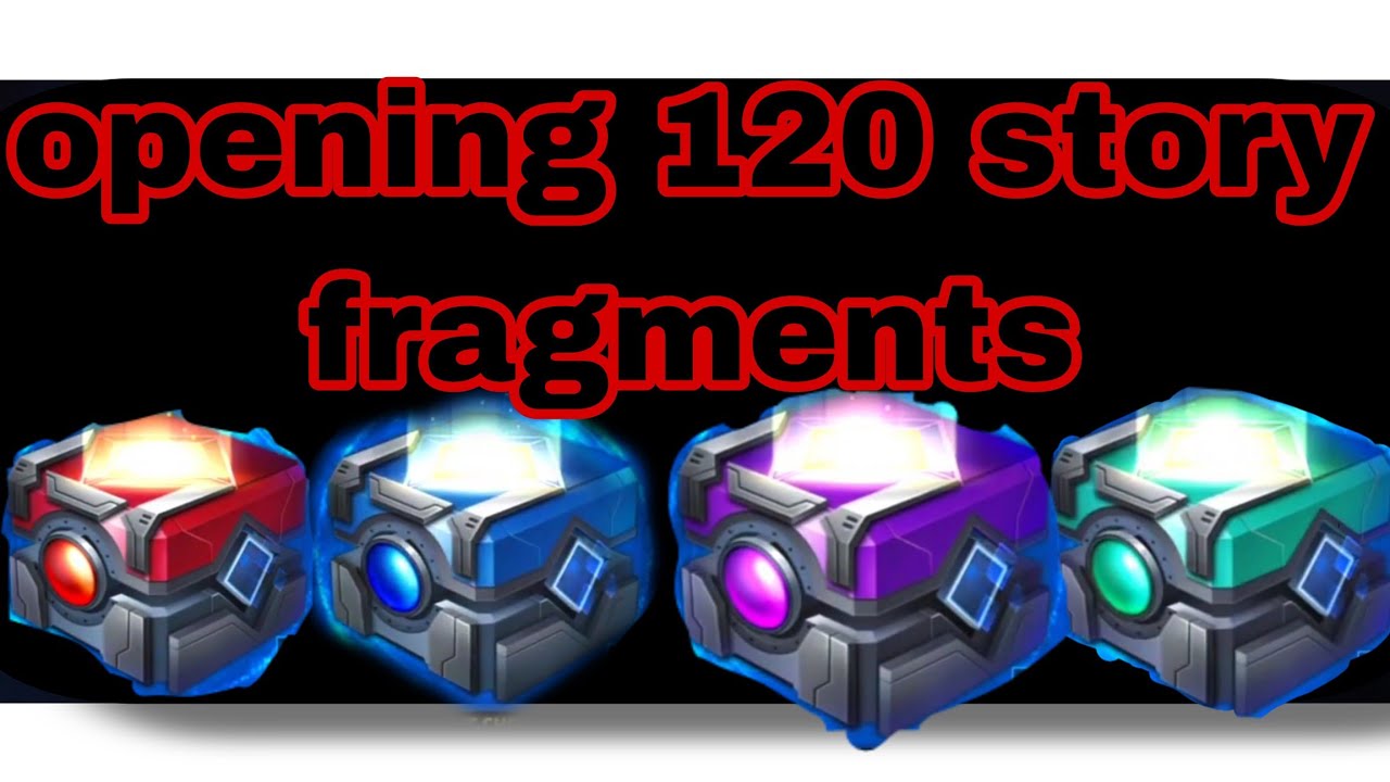 opening 120 story fragments _ how many T3 materials and odin blessing ...