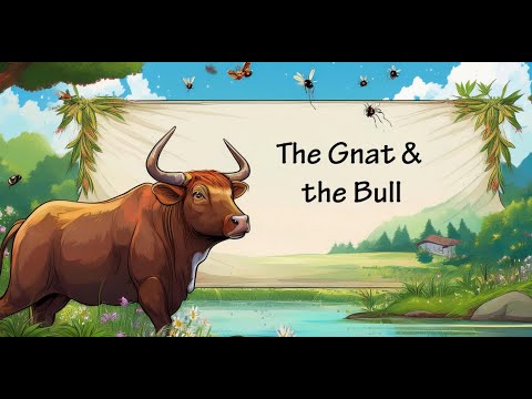 The Gnat & the Bull | Moral Story | One Minute Story | Kids Stories ...