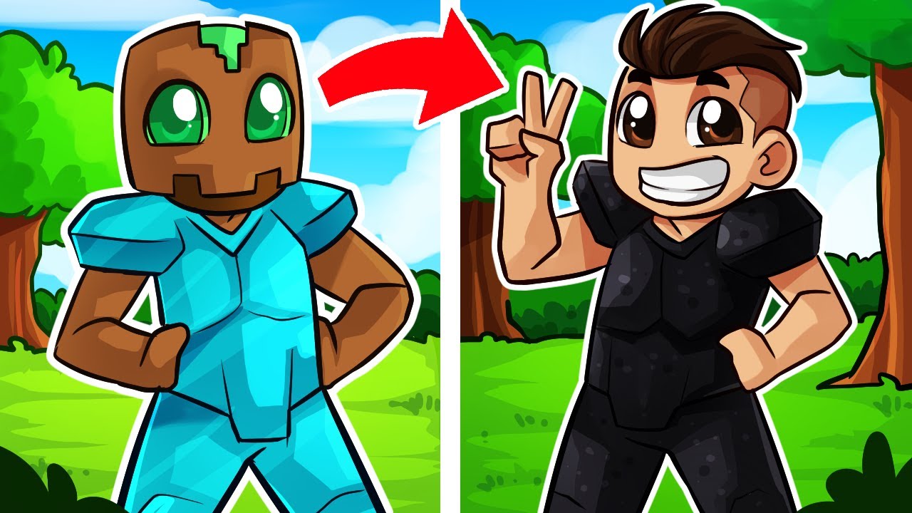 TROLARDY CONSIGUE LA ARMADURA MÁS CHETADA de MINECRAFT 😱💎 RECLUSOS ...