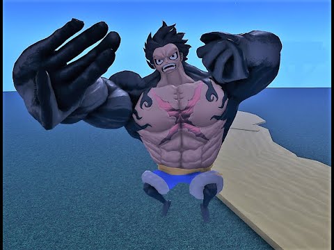 Showcasing the new Gear 4 revamped moves in A one piece game - YouTube