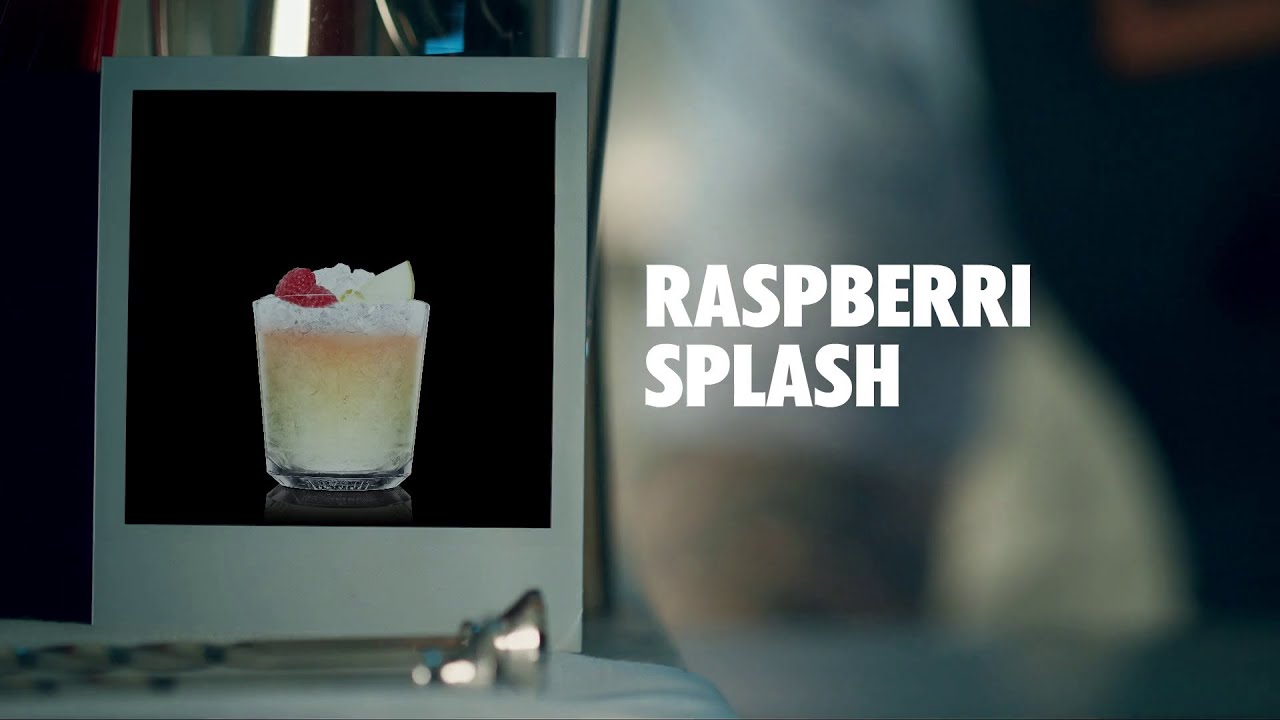 RASPBERRI SPLASH DRINK RECIPE - HOW TO MIX - YouTube