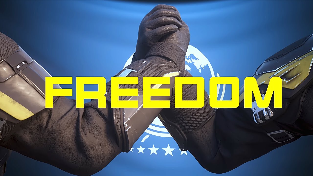 Helldivers 2 Multiplayer Gameplay - Freedom Never Sleeps - YouTube