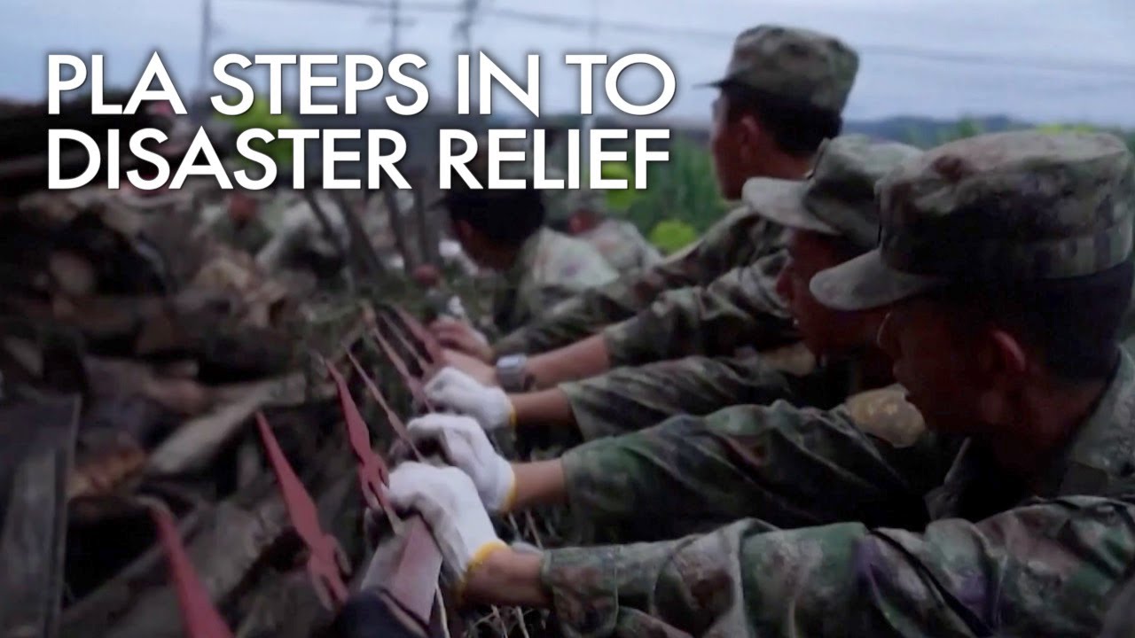 China PLA troops devoted to emergency relief and reconstruction in ...