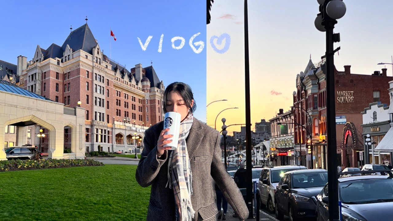 학기중에 밴쿠버에서 빅토리아 다녀오기 | Vancouver to Victoria Vlog - YouTube