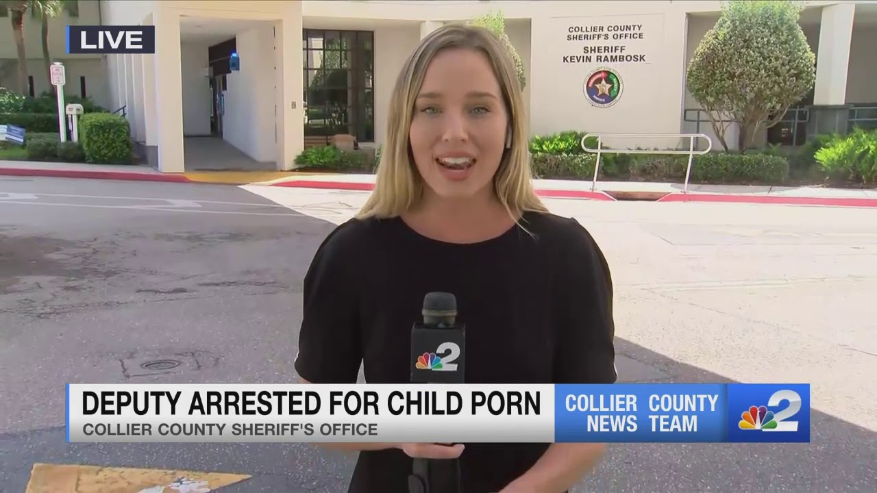Collier County deputy arrested on 100 counts of child pornography - YouTube